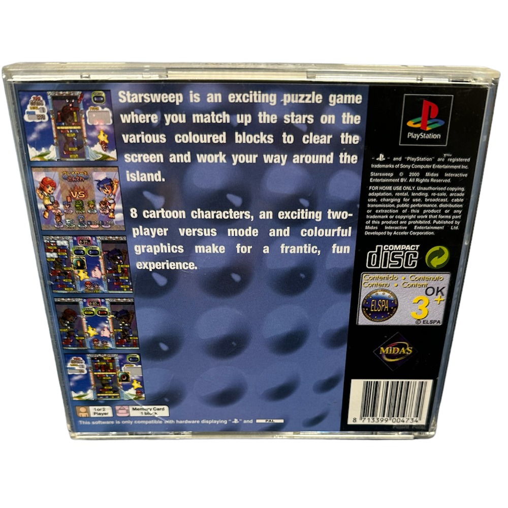 Pre-owned Starsweep - Playstation 1 - Own4Less